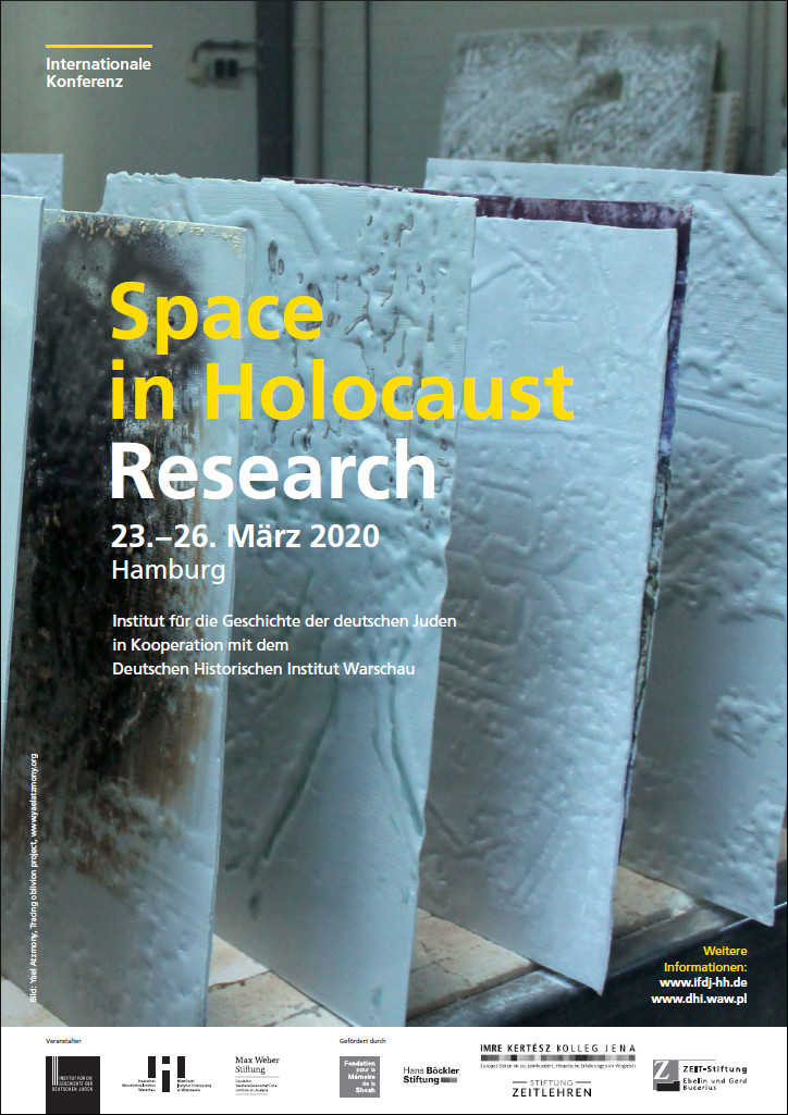 Conference "Space in Holocaust Research" - Imre Kertész Kolleg Jena
